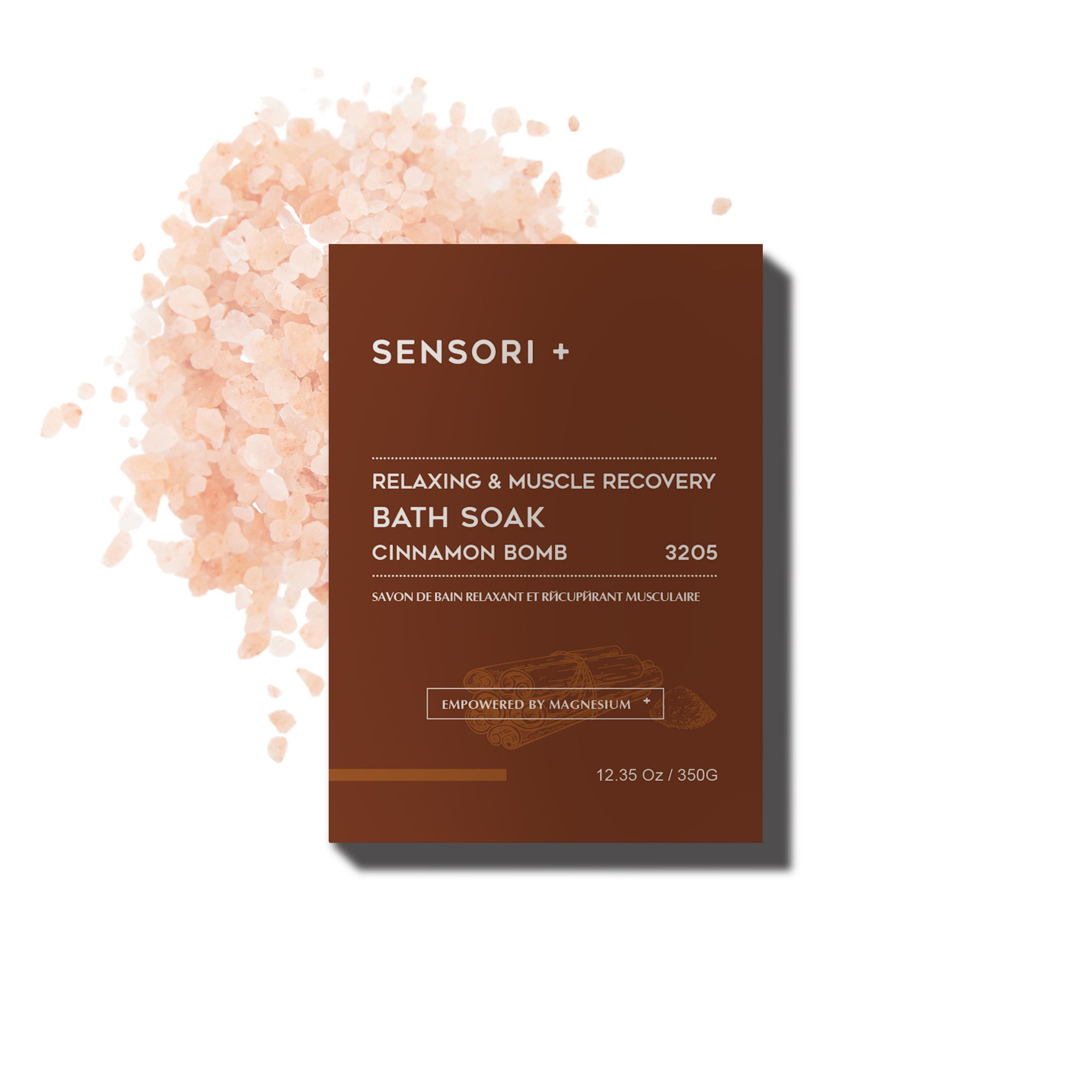 Relaxing Muscle Recovery Bath Soak Cinnamon Bomb 3205 - 350g Relaxing Muscle Recovery Bath Soak Cinnamon Bomb 3205 - 350g